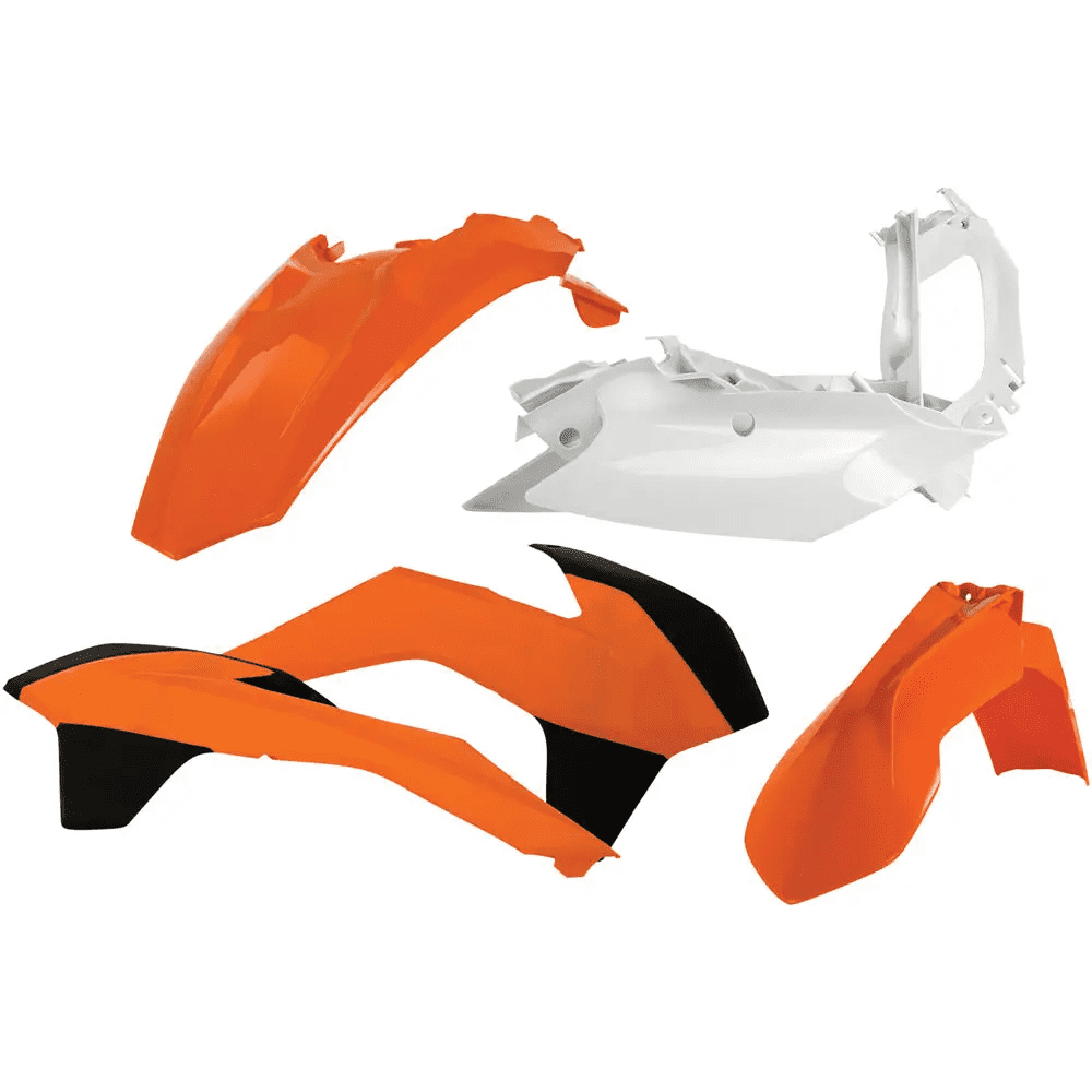 Acerbis Orange Complete Plastic Body Kit (2374134584) - Walmart.com