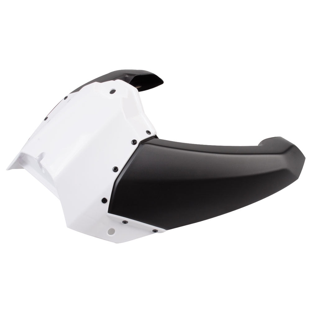 Acerbis Upper Radiator Scoops White/Black - Fits: Yamaha WR450F 2016 ...