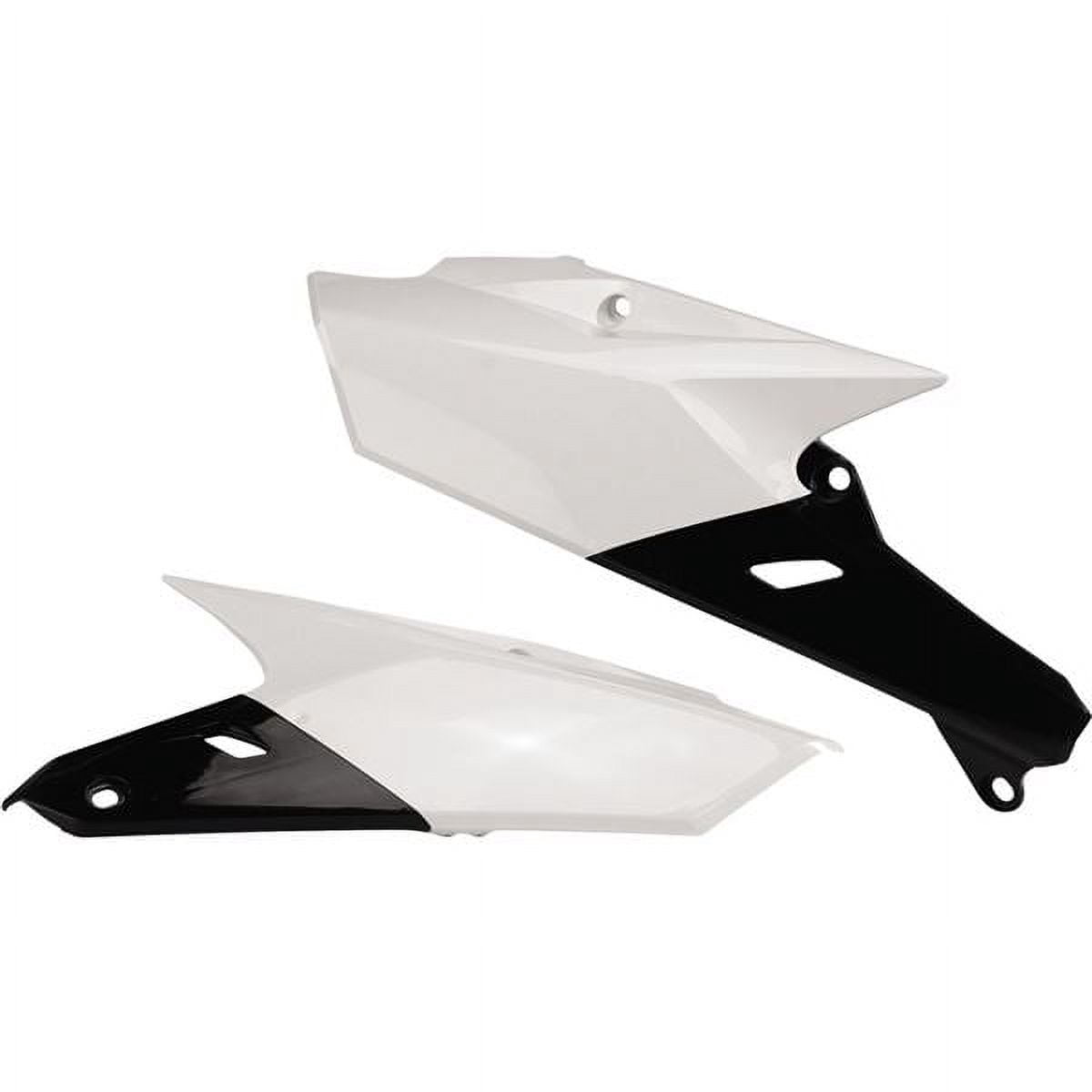 Acerbis White/Black Plastic Rear Side Panels (2374161035) - Walmart ...