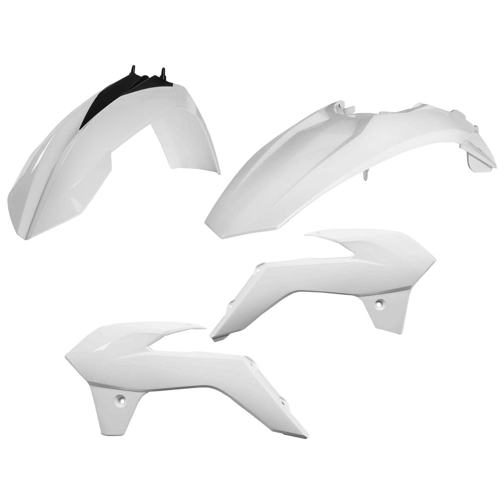 Acerbis White Complete Plastic Body Kit (2314320002) - Walmart.com