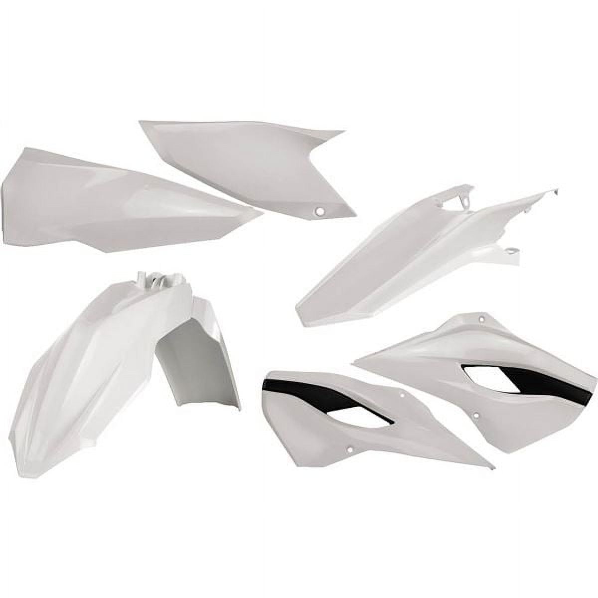 Acerbis White Complete Plastic Body Kit (2393444584) - Walmart.com