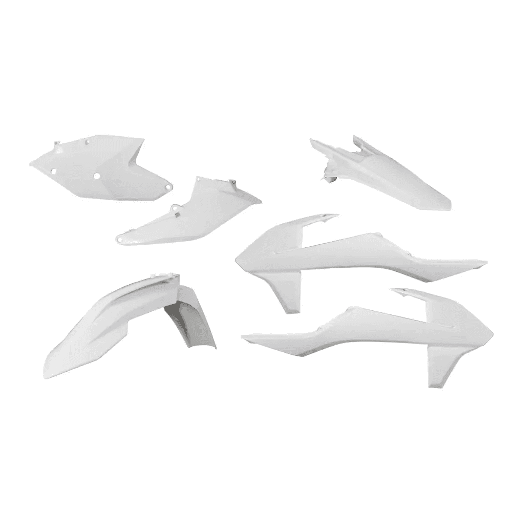 Acerbis White Complete Plastic Body Kit (2421070002) - Walmart.com