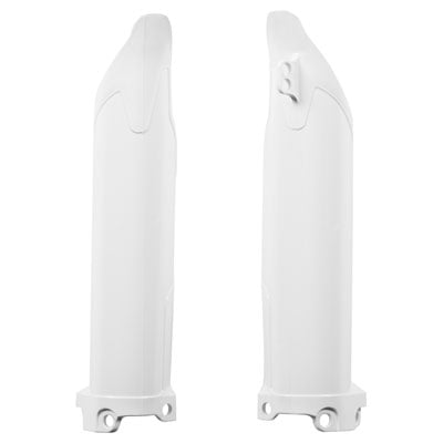 Acerbis White Lower Fork Covers for 09-16 KX250F/09-15 KX450F ...
