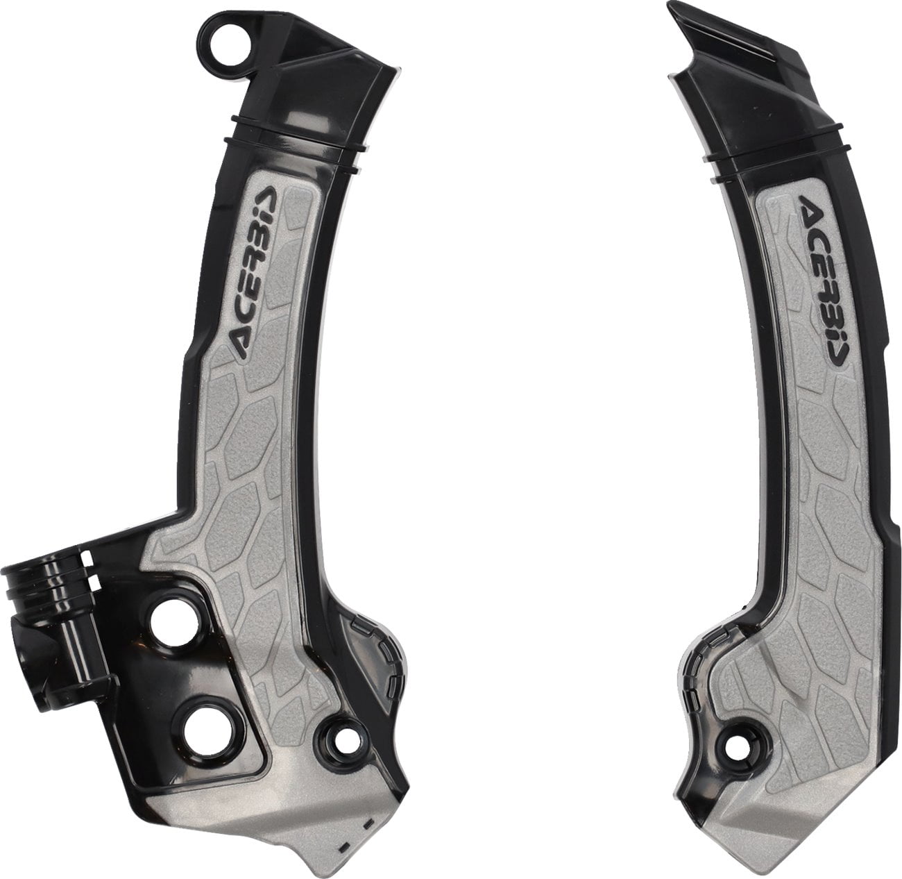 Acerbis X-Grip Black/Gray Frame Protectors (2979601001) - Walmart.com