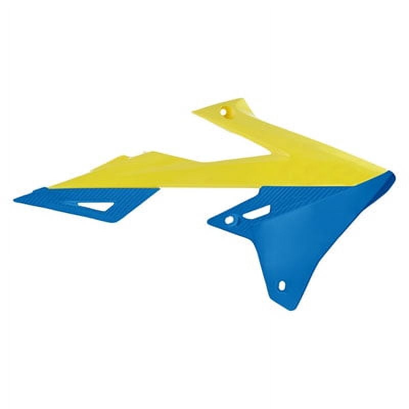 Acerbis Yellow/Blue Radiator Shrouds For Suzuki RMZ 450 2018 2686491300 ...