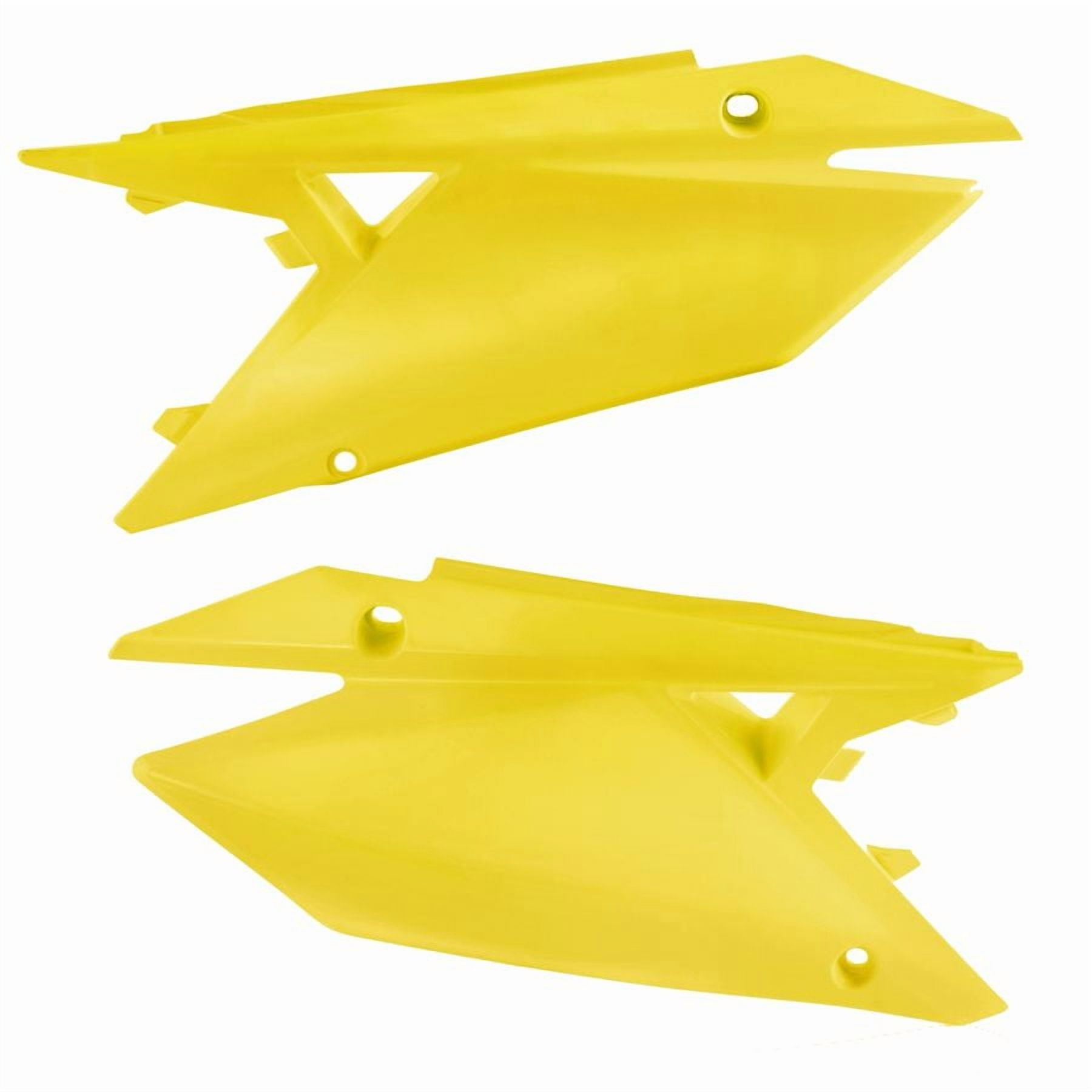 Acerbis Yellow Plastic Side Panels (2686500231) - Walmart.com