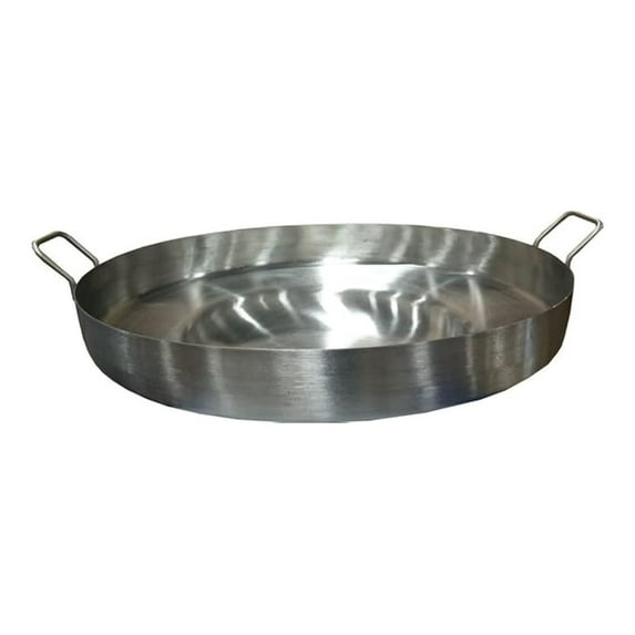 Acero Ware 22" Stainless Steel Comal Grill - Heavy Duty 5" Deep Round ...