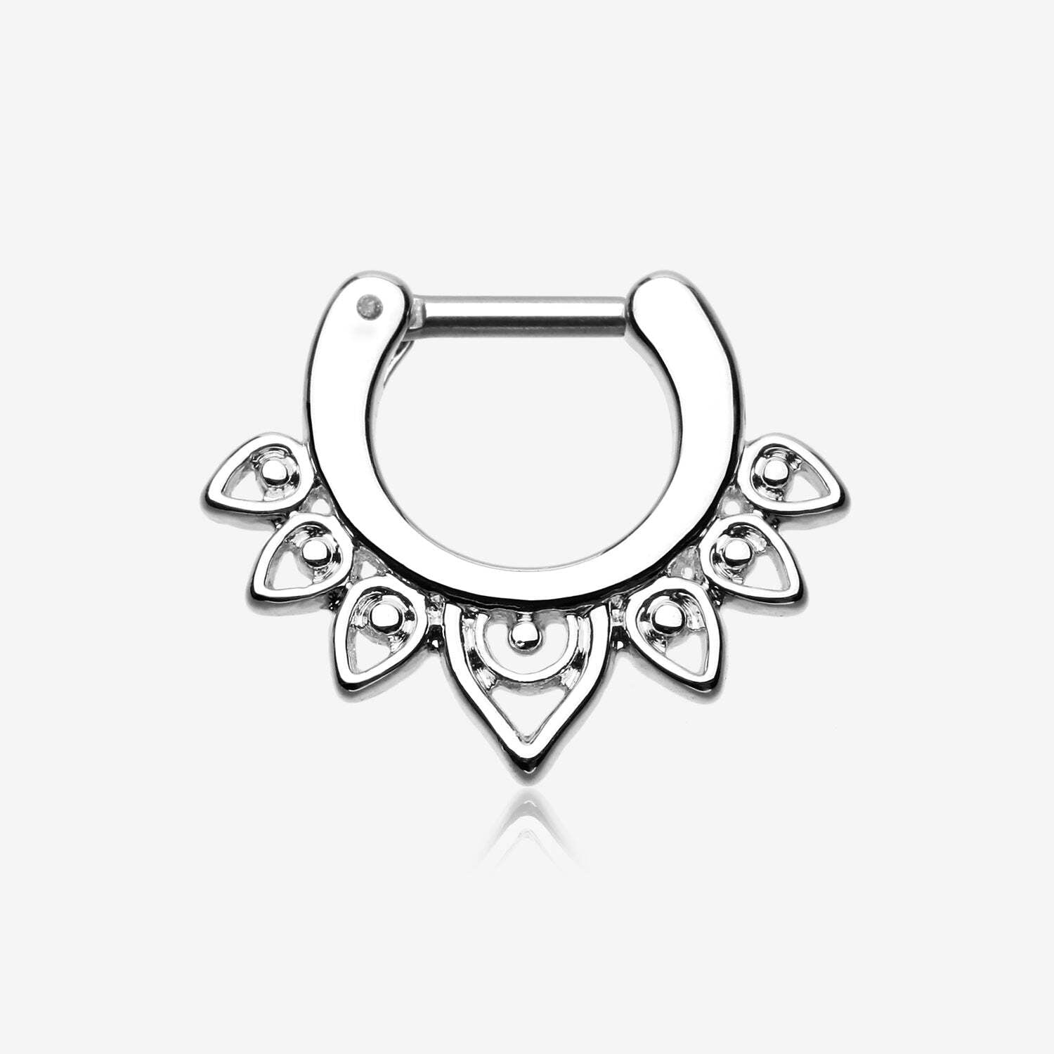 Acerose Filigree Septum Clicker - Walmart.com