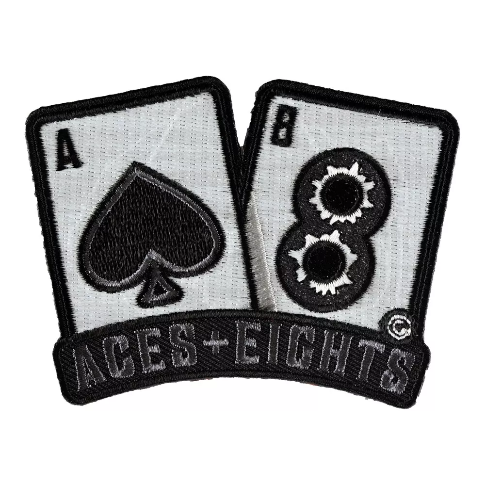 Aces And Eights Bullet Holes Patch, South Dakota Patches - Walmart.com