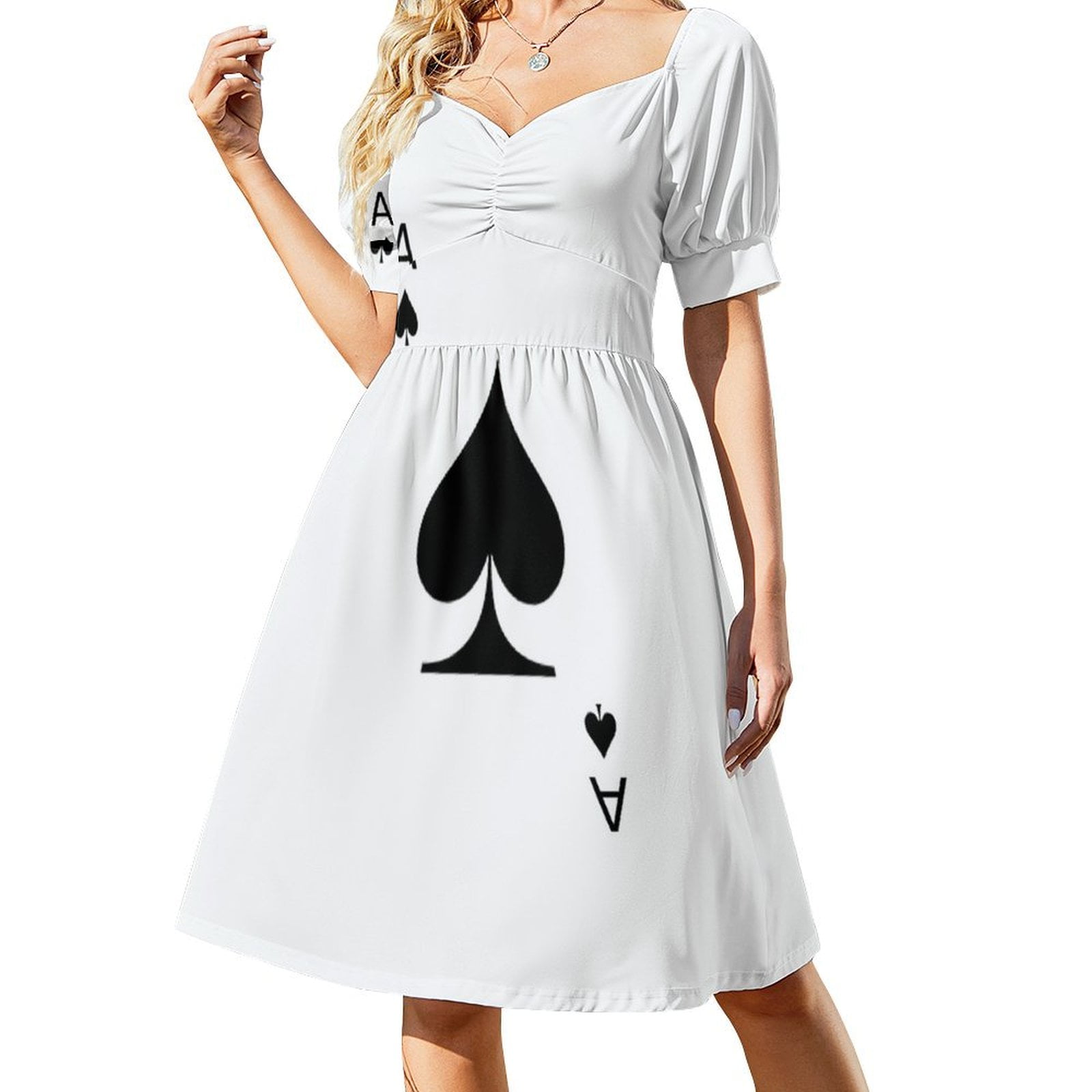 Aces of Spades Playing Card Dress summer dress woman trendy Woman ...