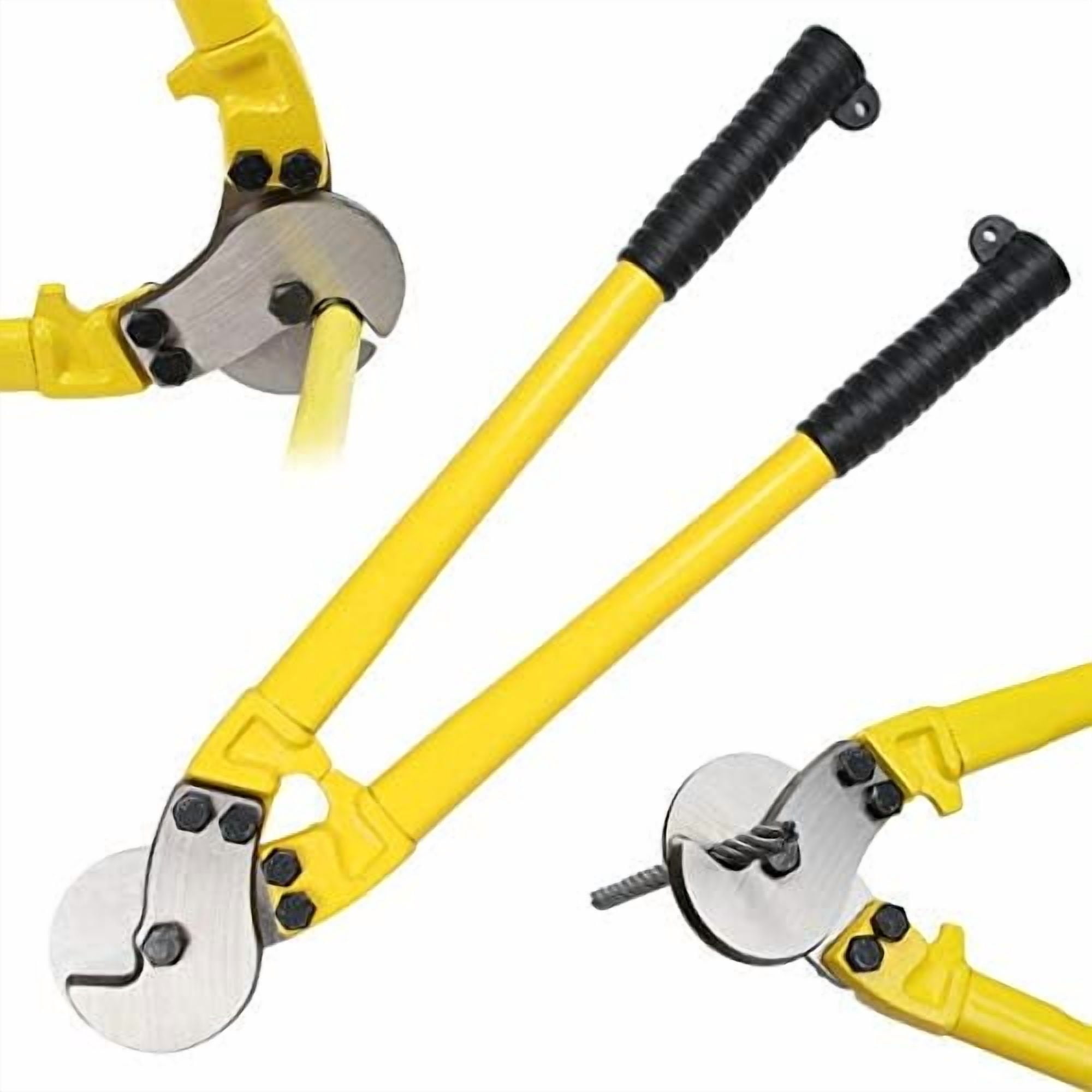 Acescen Hardened Steel Cable Cutters 18" Heavy Duty Industrial Strength ...