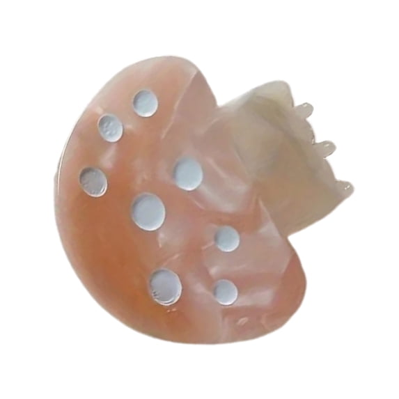 Acetic Acid Hair Clip for Women Girl Small Mushroom Clip Hair Clamps ...