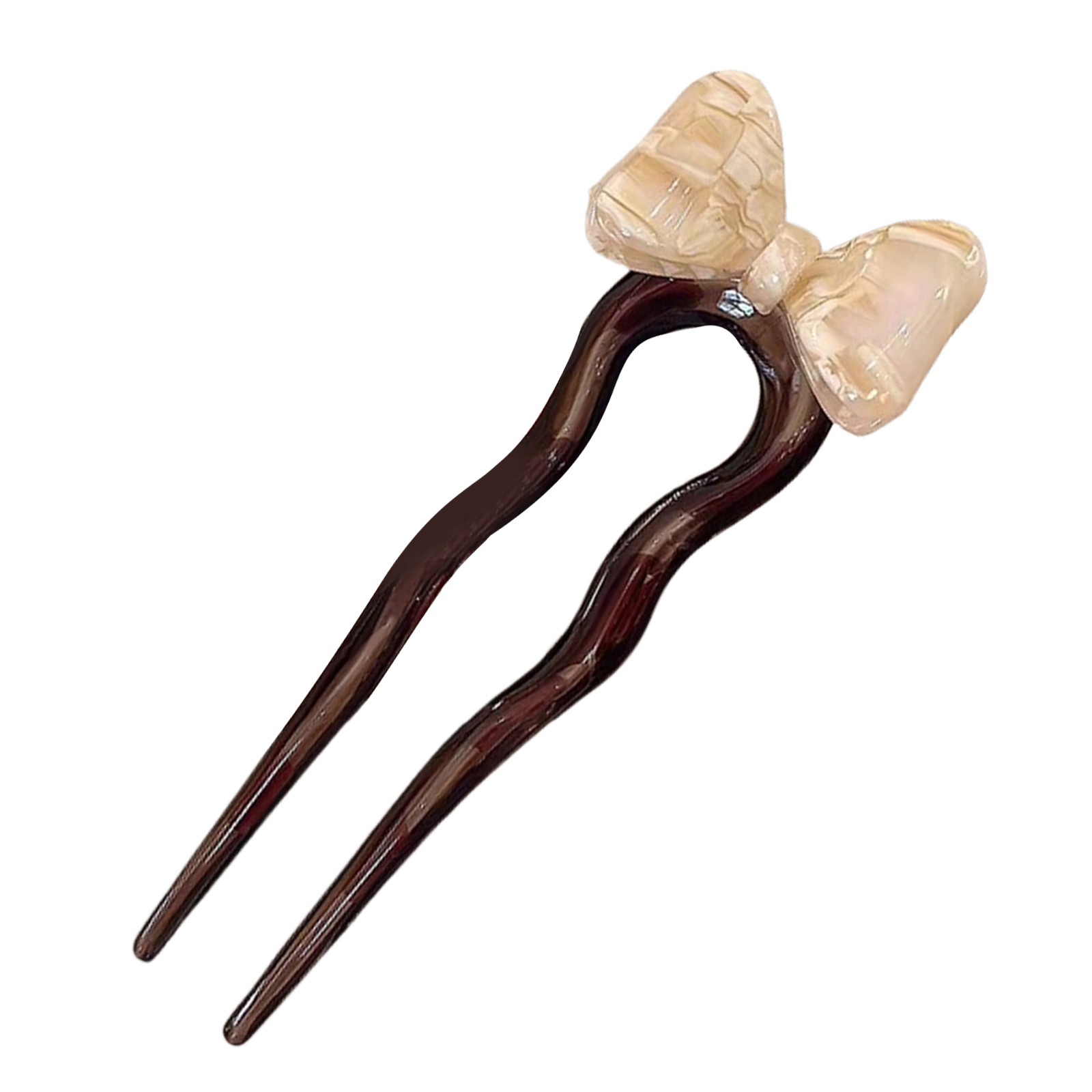 Acetic Acid Hair for Female Fashion French Ushaped Hairpin Female Hair ...