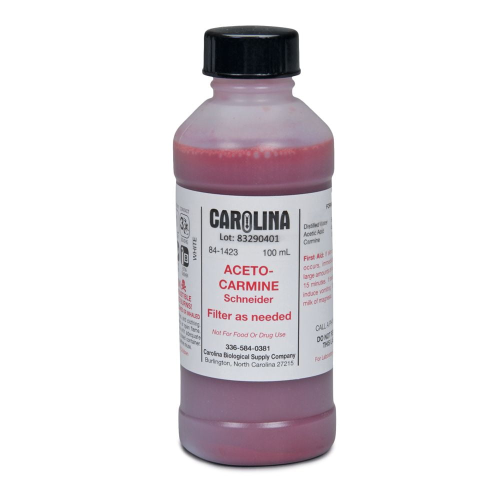 Schneider's Aceto-Carmine, Laboratory Grade, Corrosive, 100 mL for ...