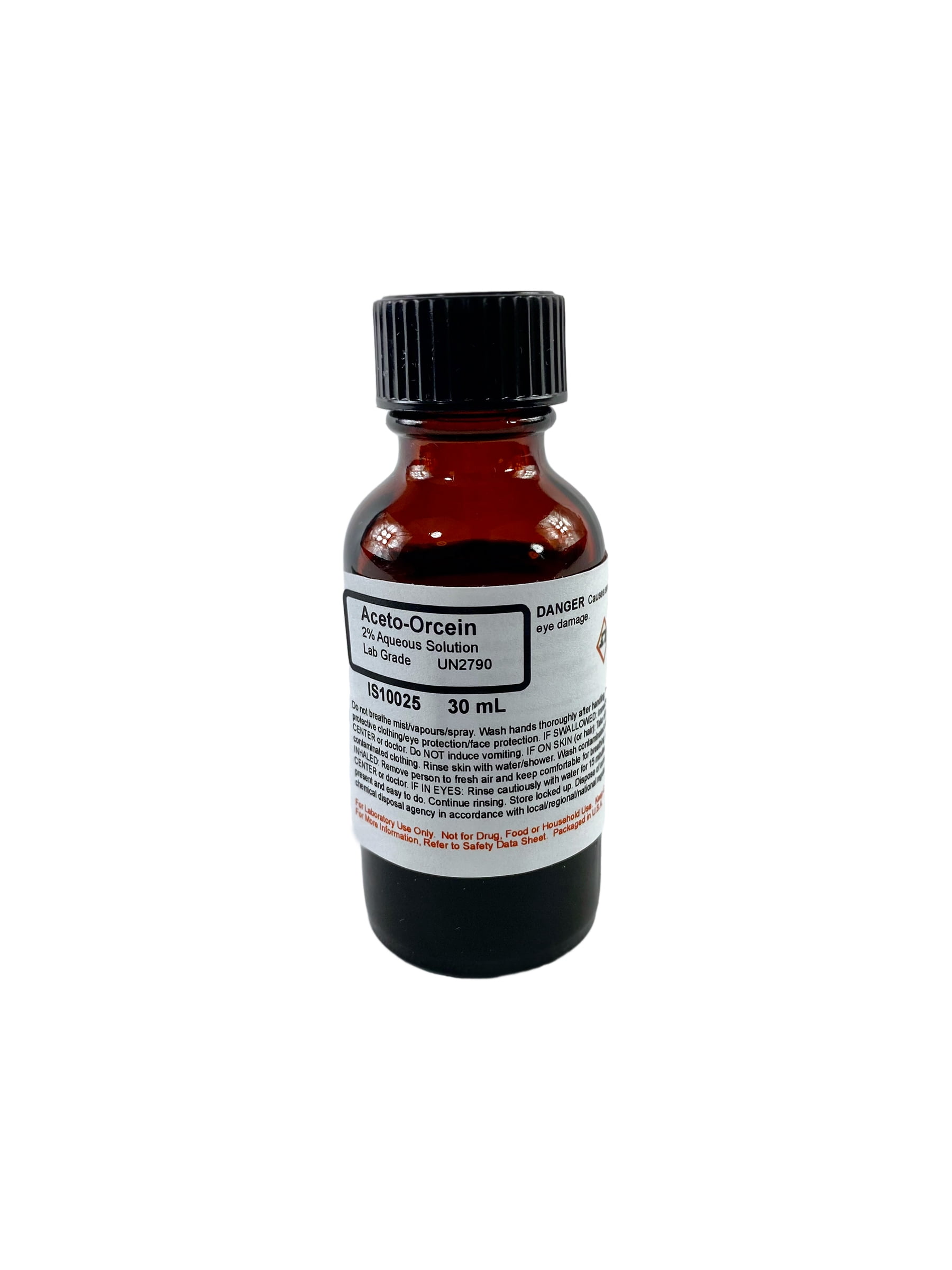 Aceto-Orcein Biostain 2% Solution, 30mL - Laboratory Grade - Chromosome ...