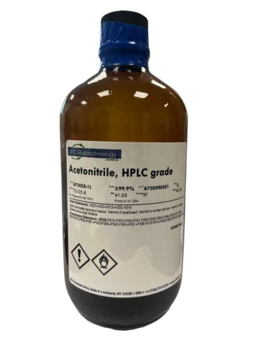 Acetonitrile, HPLC Grade, 99.9+% Pure - 1L - Walmart.com