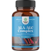Acetyl L Carnitine HCL & Alpha Lipoic Acid 1200mg | 120 Capsules | by ...