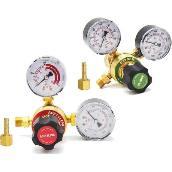 Acetylene Regulator Set, Welding Regulators &Acetylene Gauges ...