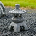 Acgarten Solar Pagoda Lantern For Garden Statue Inside Outside Zen