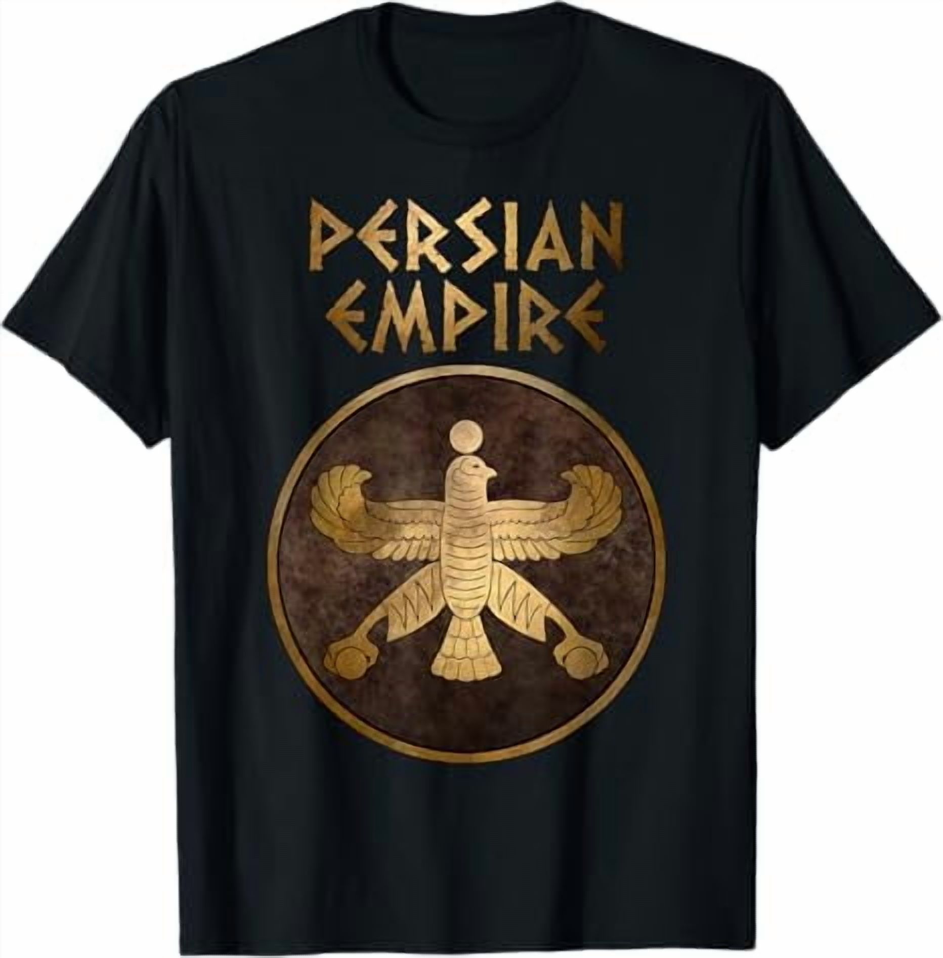 Achaemenid Empire Symbol and Ancient Persian Pride on a Unisex T-Shirt ...