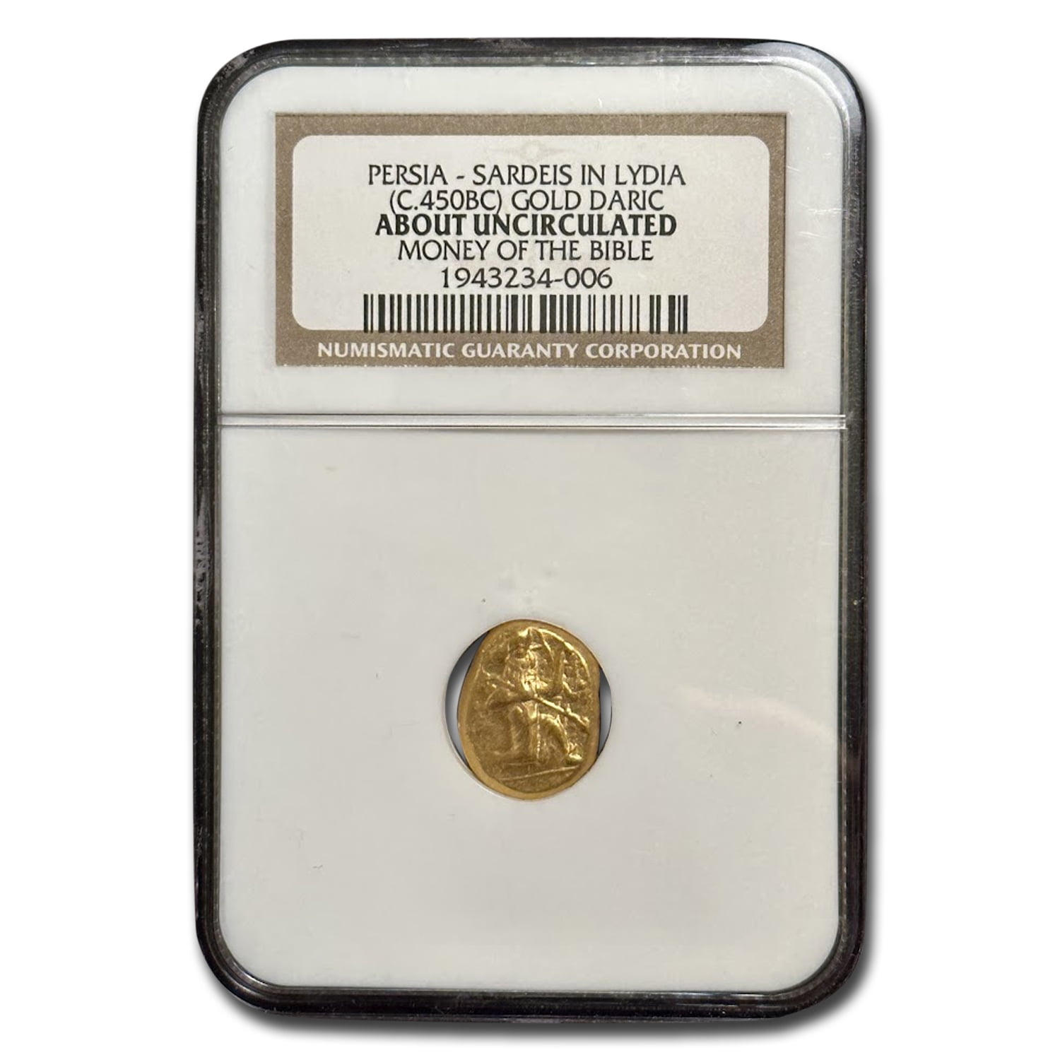 Achaemenid Persia Gold Daric (circa 450 BC) AU NGC - Walmart.com