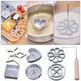 Achappam Mold with Handle Rosette Maker Rosette Cookie Bunuelos Tool ...