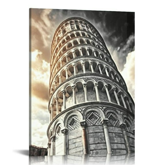 Acheng Black White City Wall Art Print - Cityscape Pictures, Famous ...