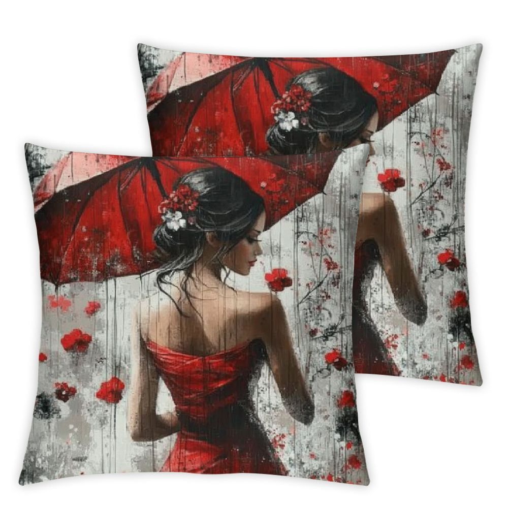 Acheng Cherry Blossoms Japanese Throw Pillow Covers,Pillowcase ...
