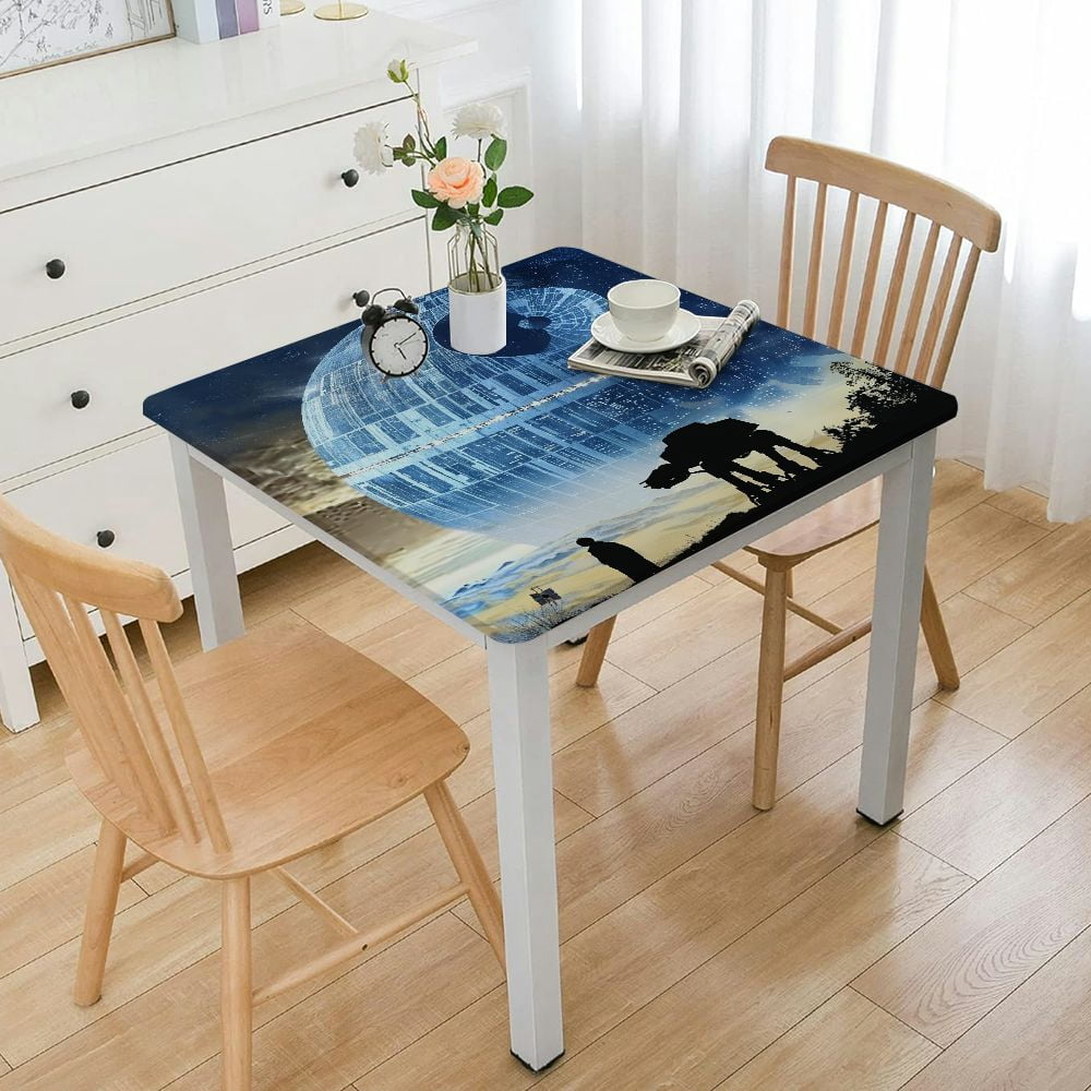 Acheng Death Star Square Tablecloth Full Width Single-Sided Printing ...