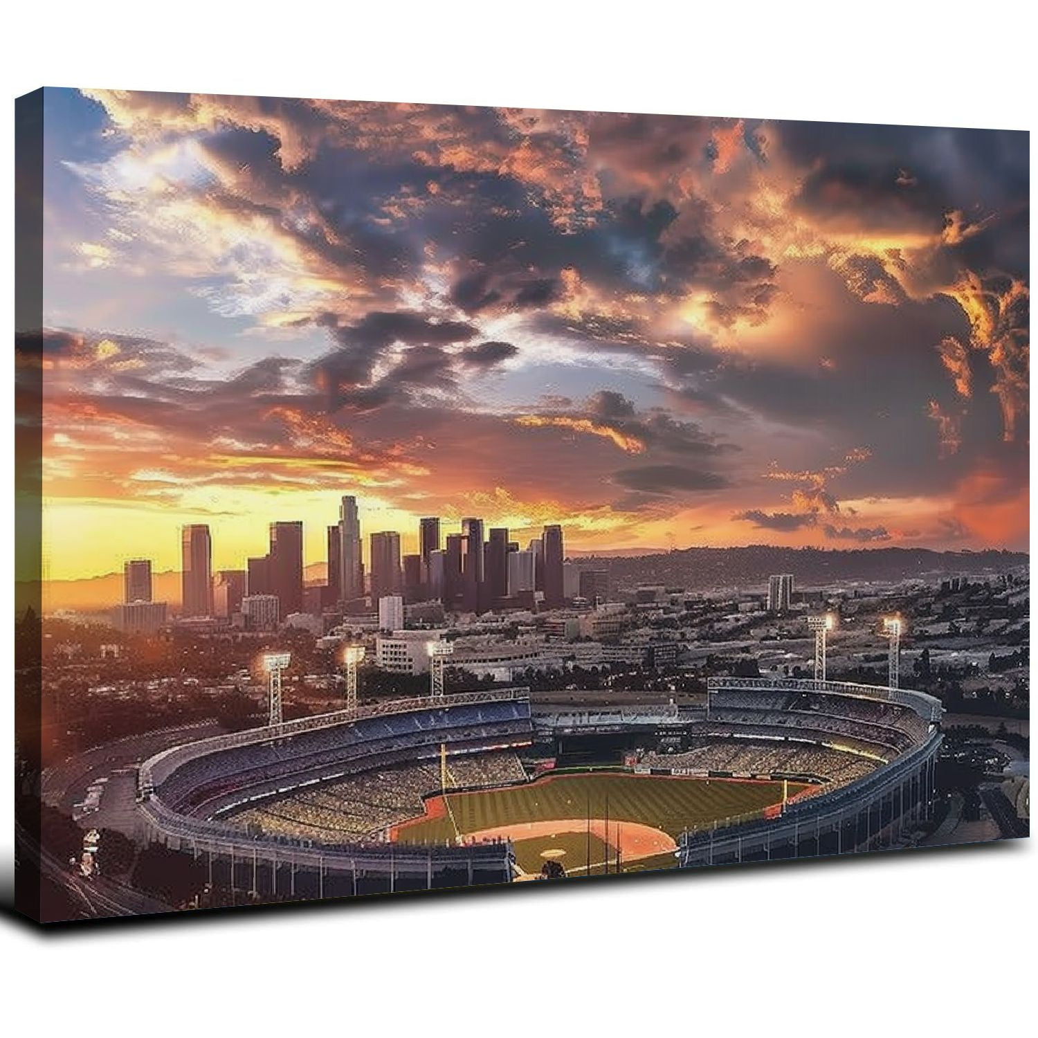 Acheng Dodger Stadium Sports Baseball Los Angeles California City ...