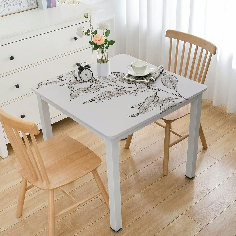 Acheng Fine Foliage Lace Square Tablecloth Great for Home Kitchen/Parties/Holiday Dinner 100% ...