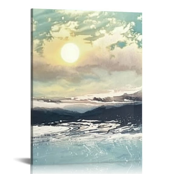 Acheng Framed Wall Decor Living Room Canvas Wall Art For Bedroom ...