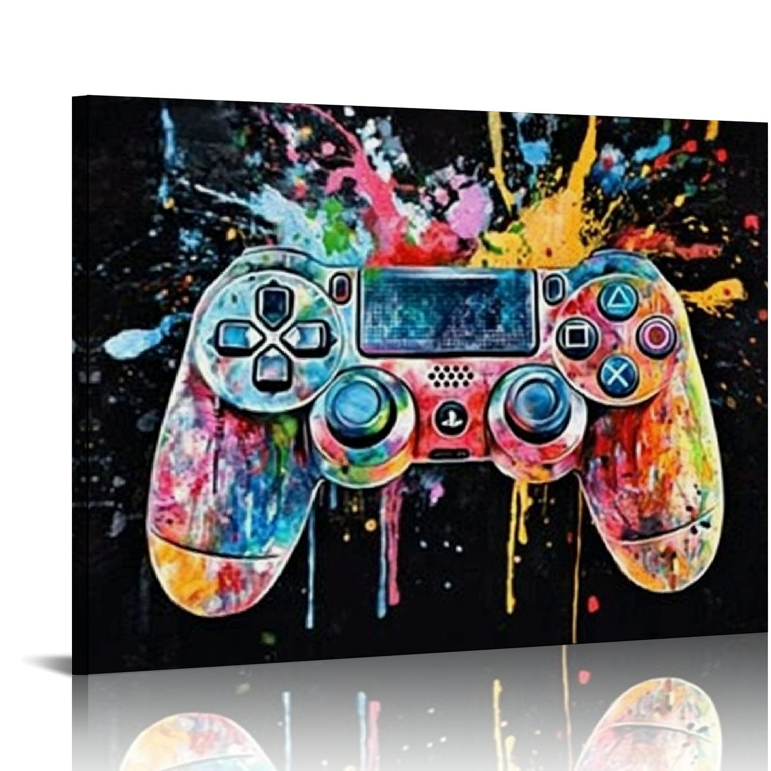 Acheng Gamer Wall Decor Gaming Painting Video Game Room Playroom Wall ...