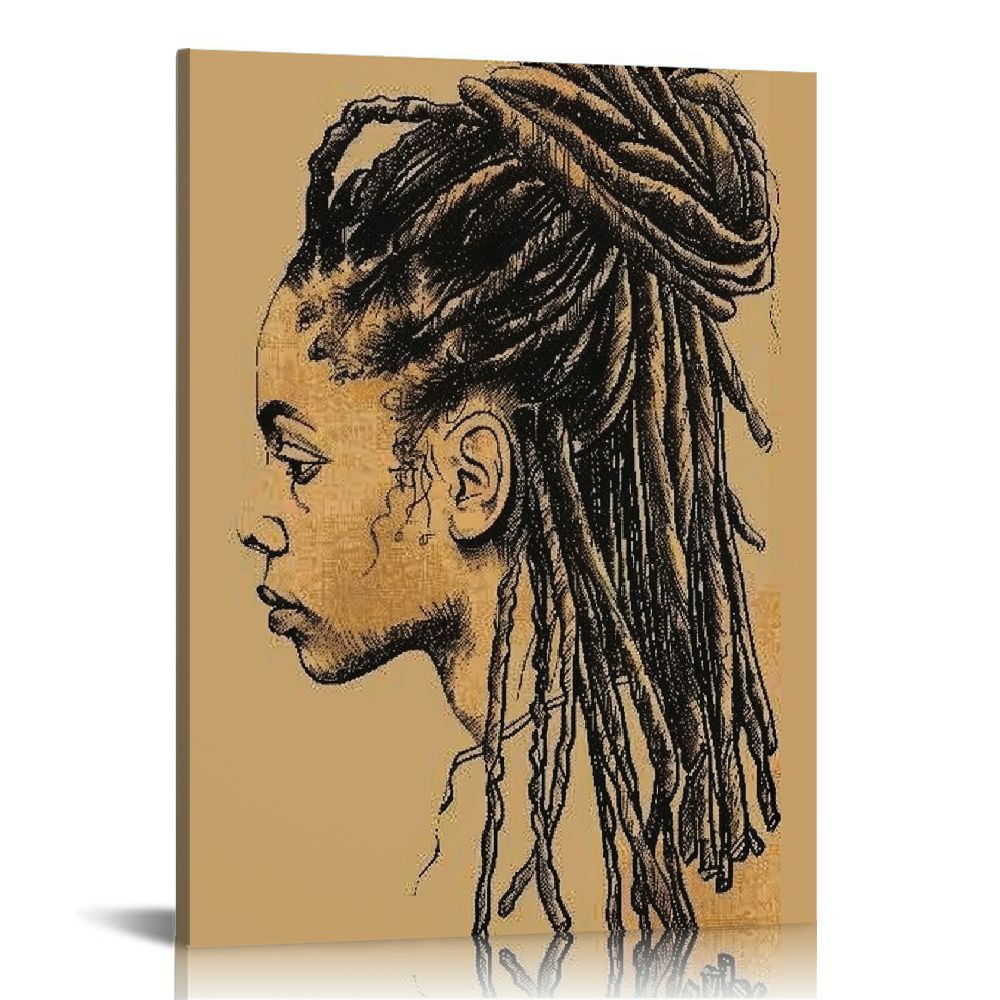Acheng Hair Salon Poster African Braid Black Hair Dreadlocks Poster ...