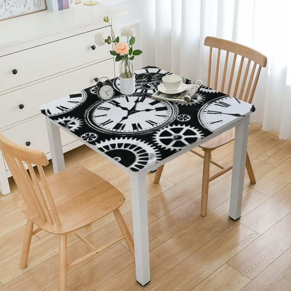 Acheng Steampunk Gears Square Tablecloth 100% Polyester Fiber 40*40 ...