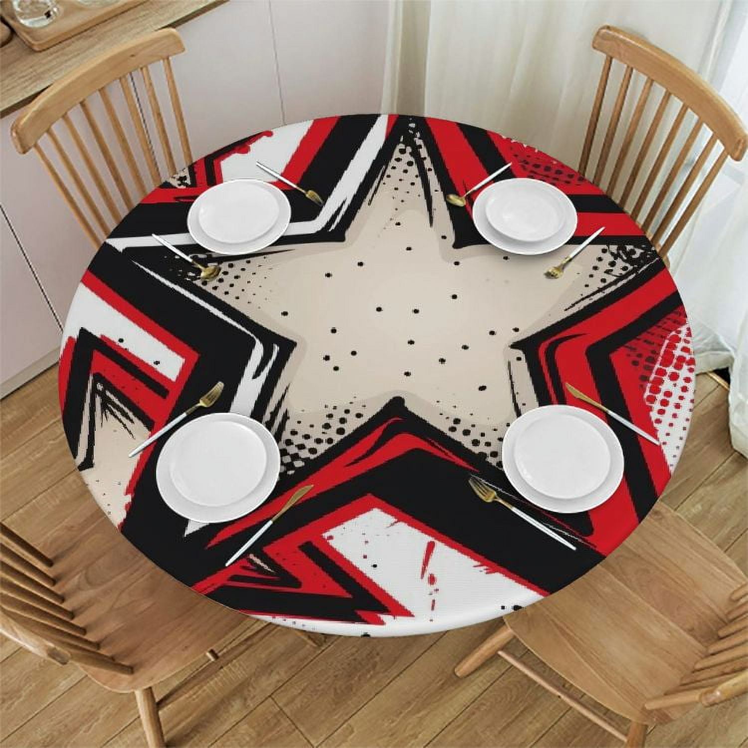 Acheng The Dazzling Stars and Dreamy Night Sky Round Tablecloth 38-42 ...