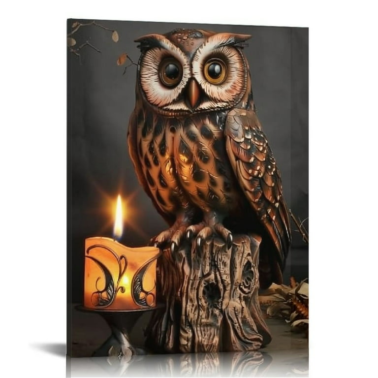 owl dark artwork
