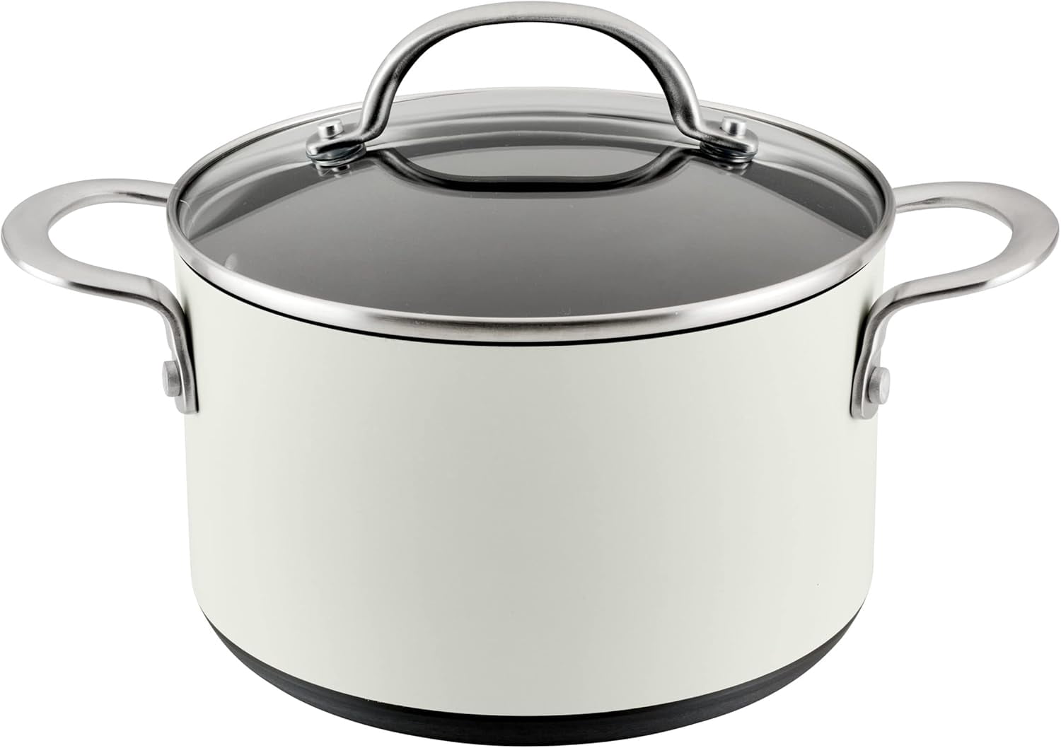 Achieve Hard Anodized Nonstick Sauce Pan with Lid, 2 Quart, Teal ...