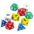 Achieve It! Polyhedra Dice, Assorted Shapes & Colors, Set of 10 ...