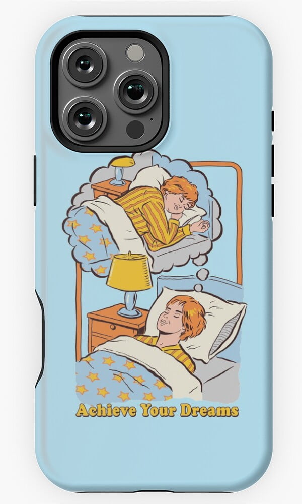 Achieve Your Dreams Motivational Quote iPhone 11–16 Pro Max Compatible ...