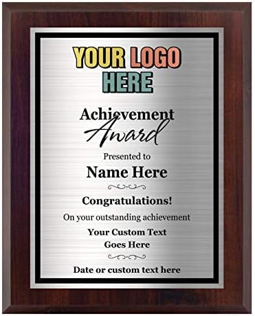 Achievement Award Plaque for Employee Recognition and Appreciation ...