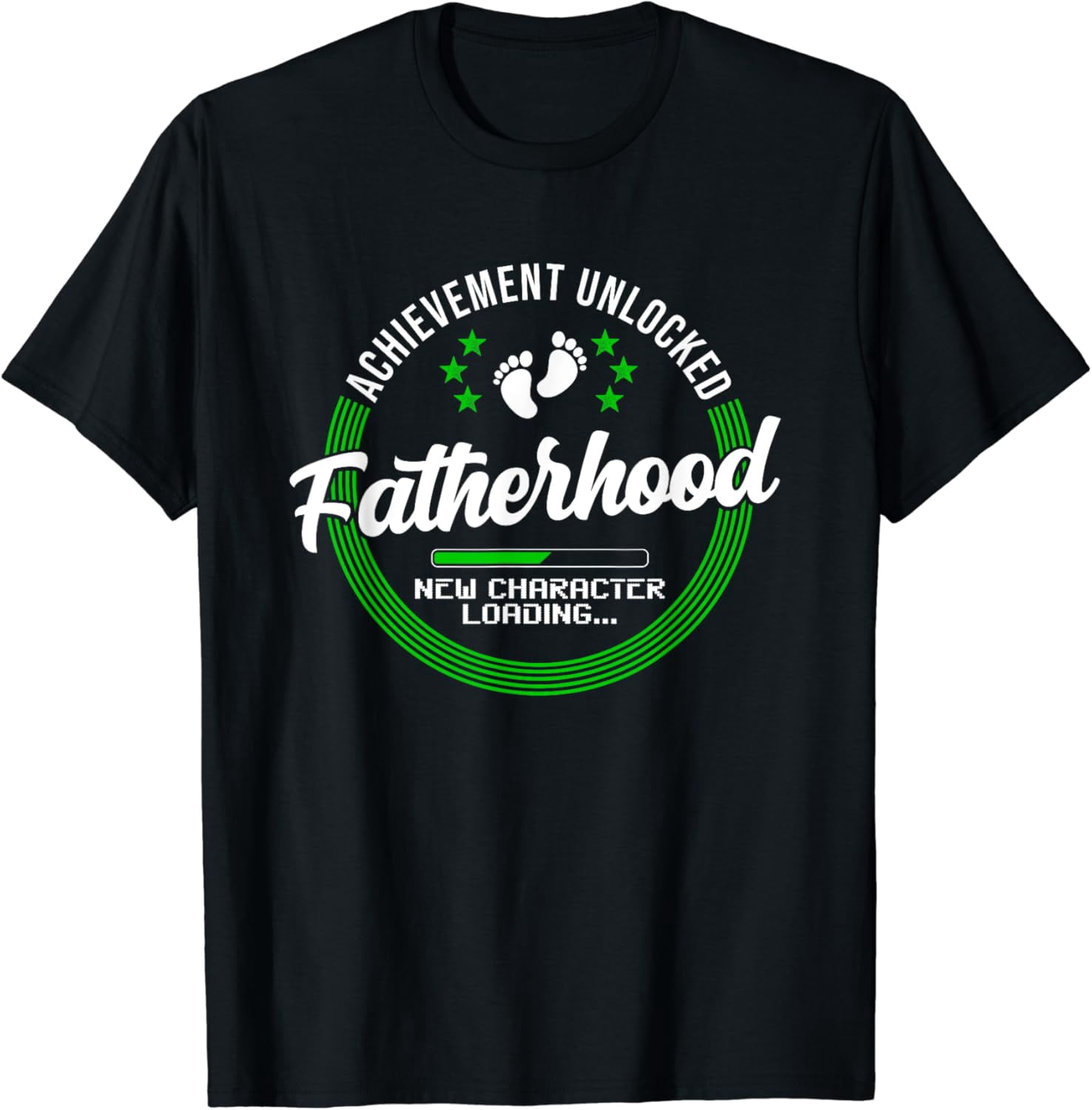 Achievement Unlocked Fatherhood Character T-Shirt - Walmart.com