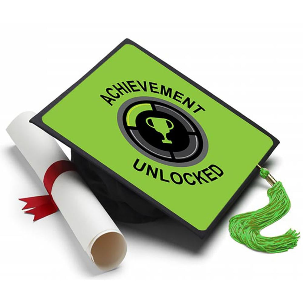 Achievement Unlocked Grad Cap Tassel Topper - Walmart.com