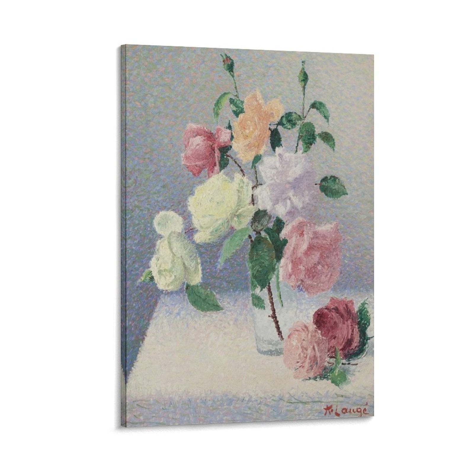 Achille Lauge Floral Still Life Painting Art Poster (5) Home Decor ...