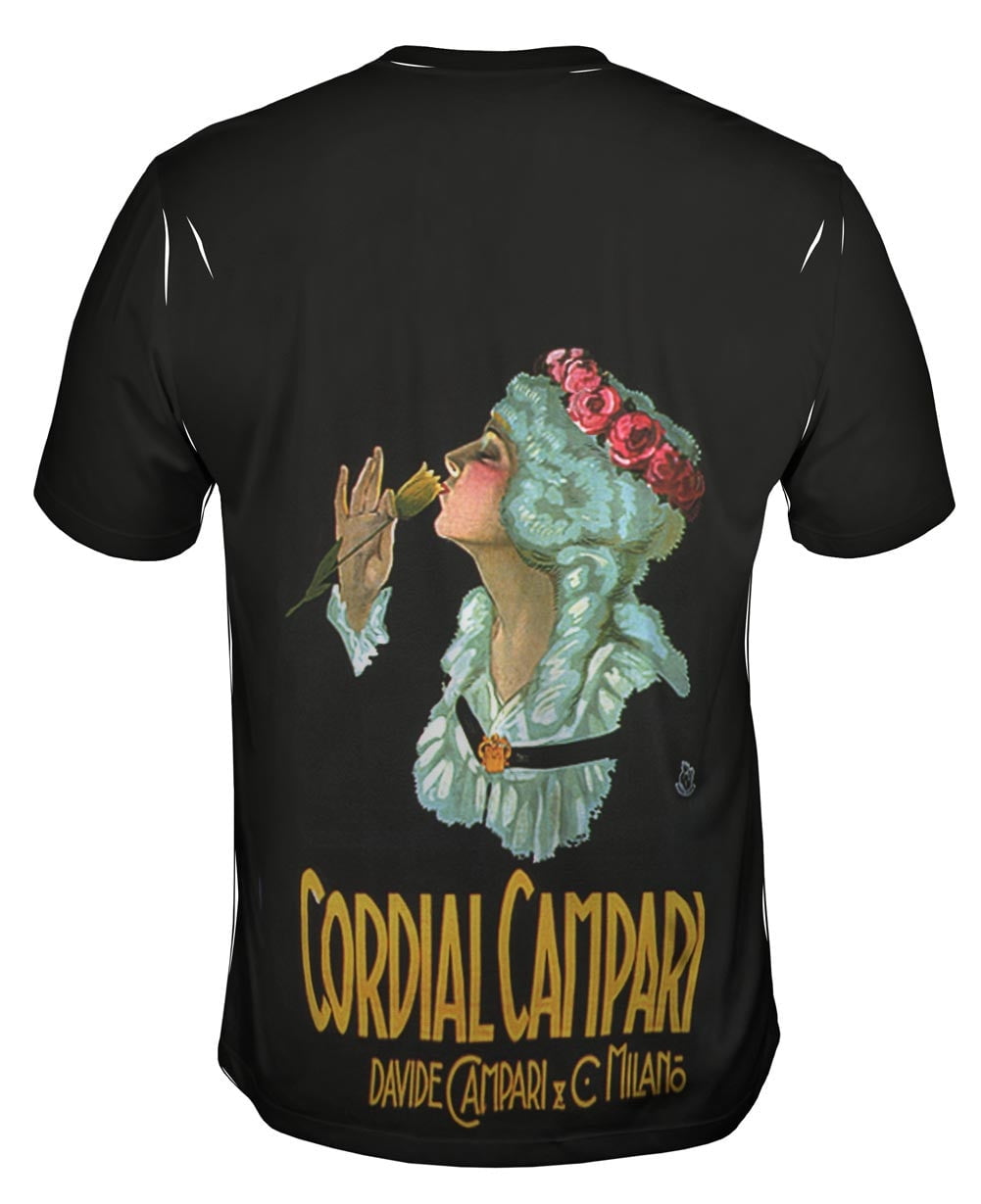 Achille Mauzan 001 - Cordial Campari 1921 Mens T-Shirt All Over Print ...