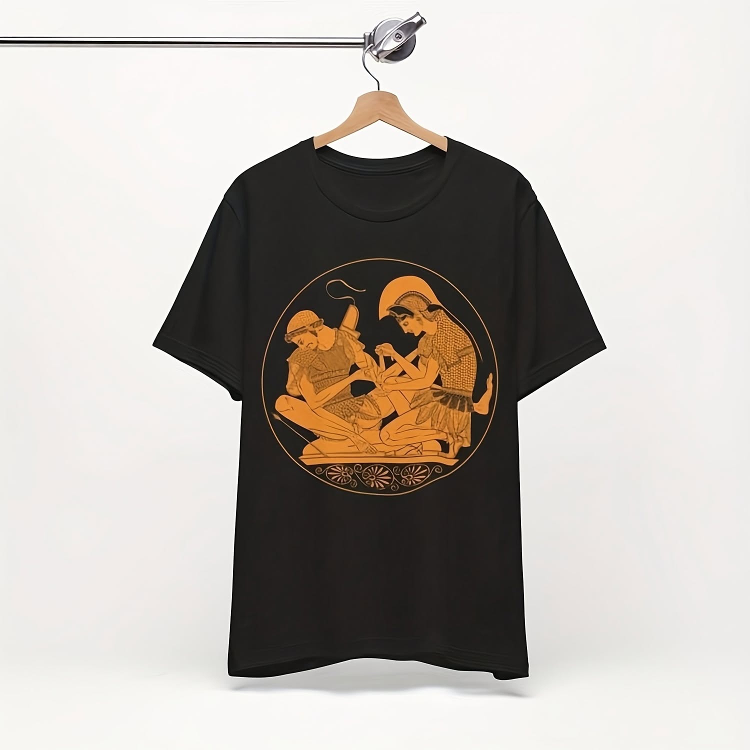 Achilles And Patlus Shirt ng Of Achilles Iliad By Homer T-Shirt Troy ...
