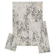 Capri 3 Piece Rug Set, Golden Lattice - Walmart.com