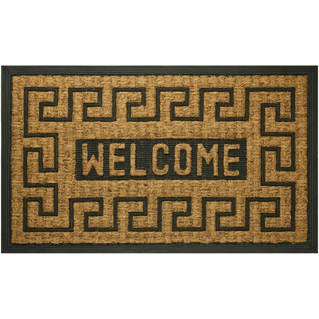 Achim Coco Greek Key Doormat, 18" x 30" - Walmart.com