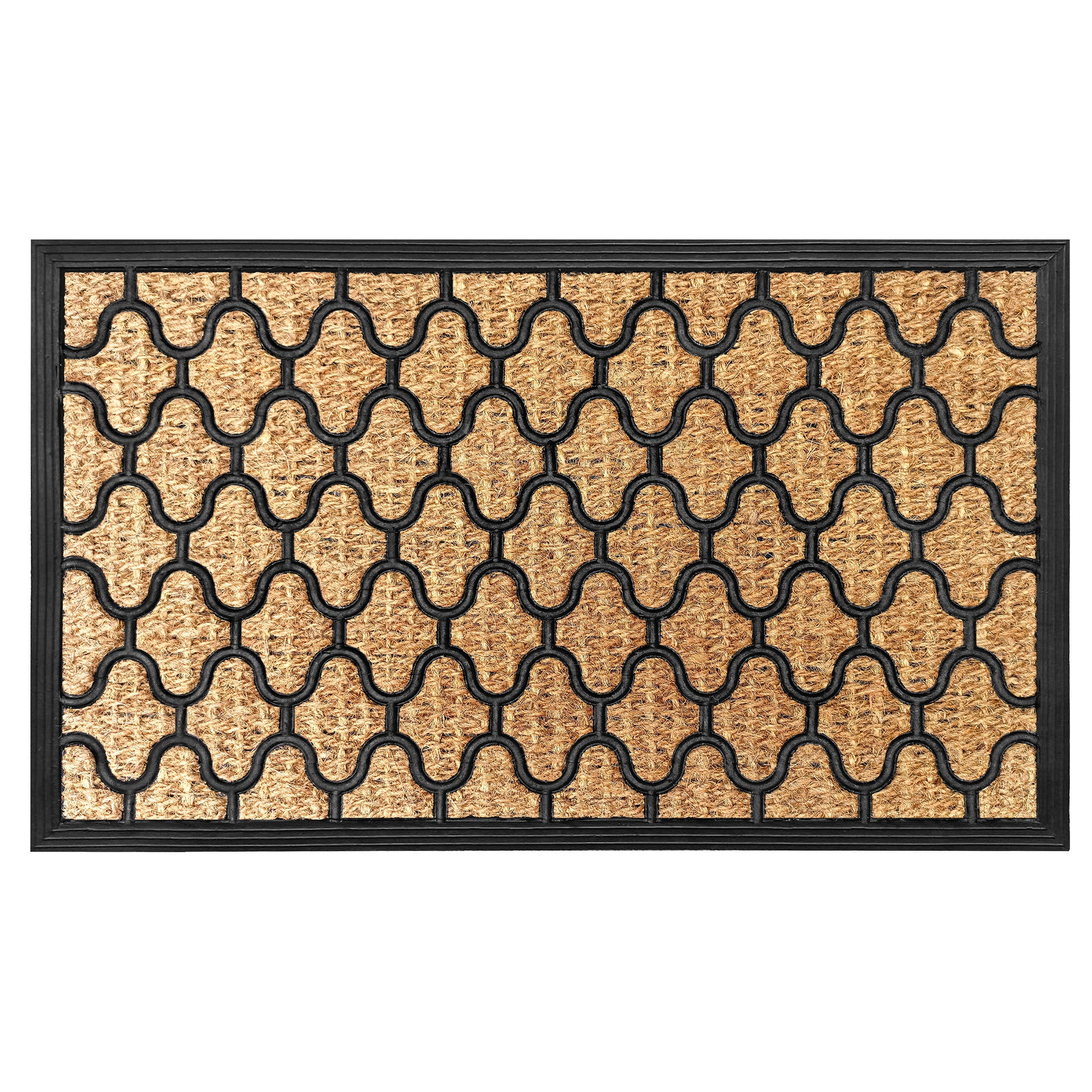 Achim Coco Mat - Harlequin Design - Elegant 18 in x 30 in - Walmart.com