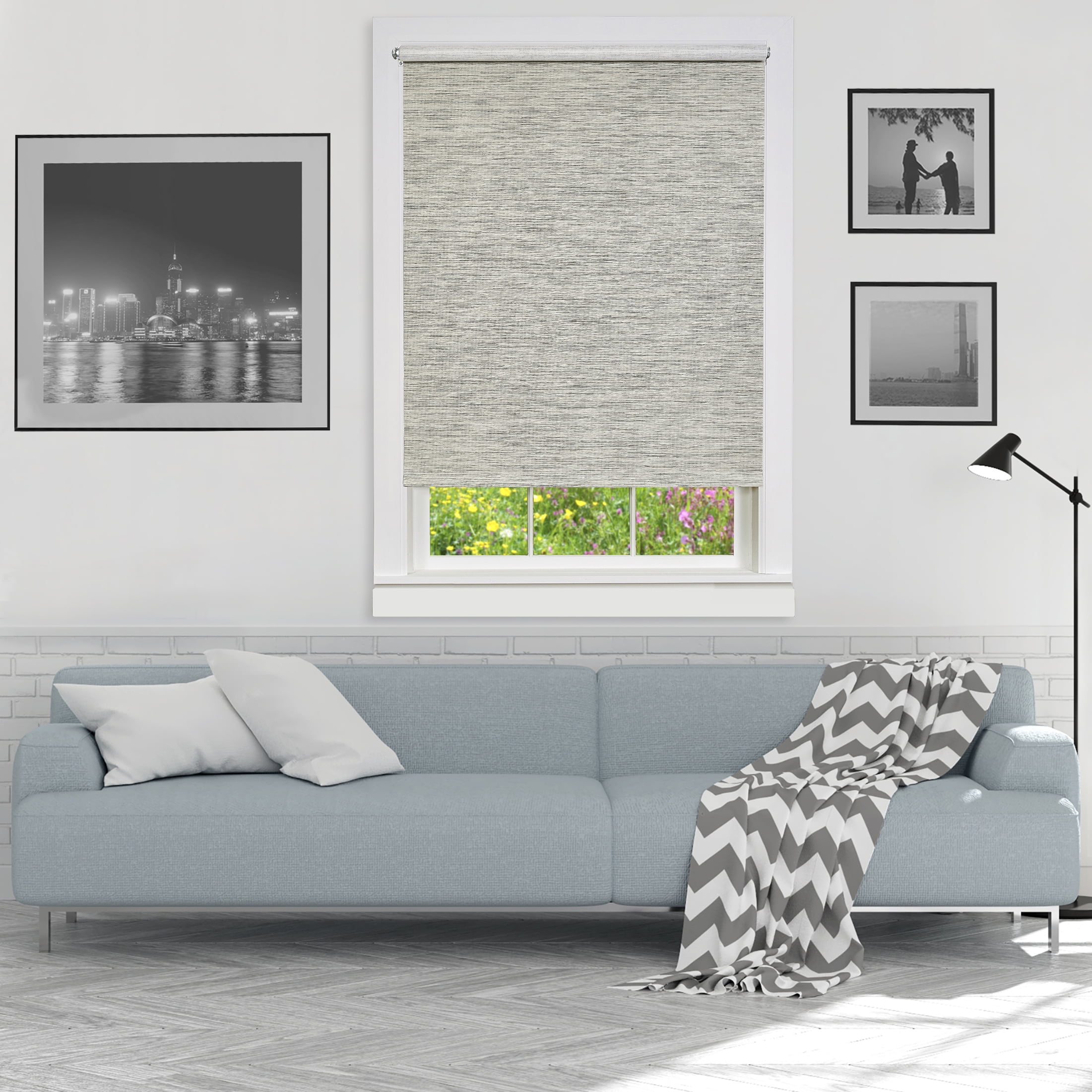 Achim Cords Free Privacy Jute Window Shade - Walmart.com